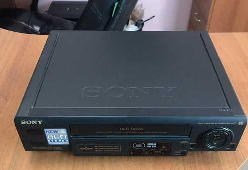 Видеомагнитофон sony hi fi