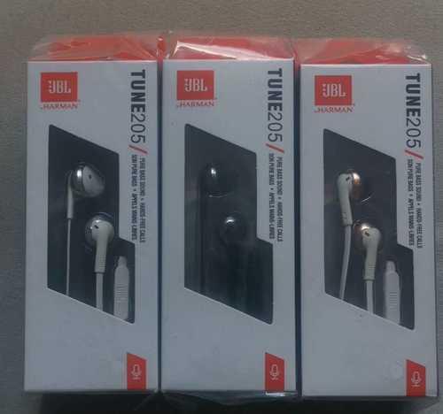 Наушники JBL tune205 (JBL T205)