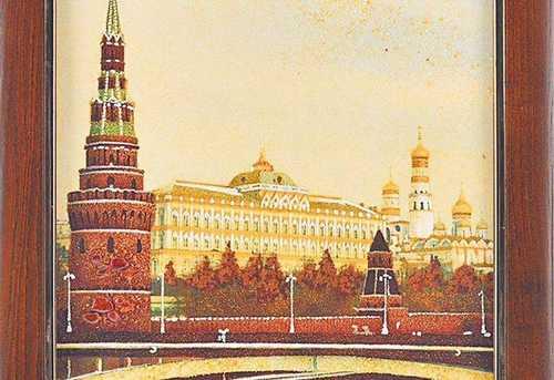 Картина из янтаря - Вид Кремля Array