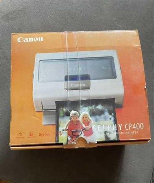 Принтер сублимационный Canon Selphy CP400, цветн