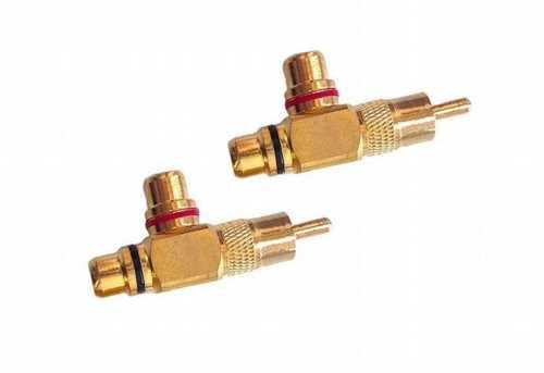 Аудио разьем Y - разветвитель RCA - 2 RCA, 2шт