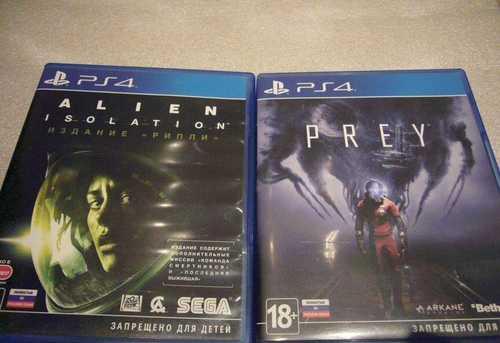 Alien: Isolation, Prey (PS4)