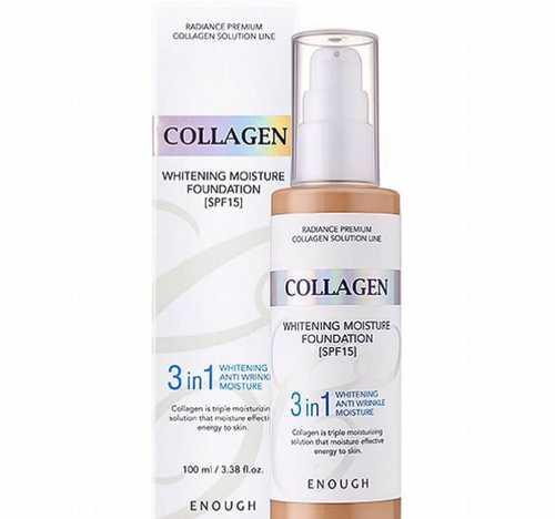 Тональный крем Enough Collagen Whitening Moisture