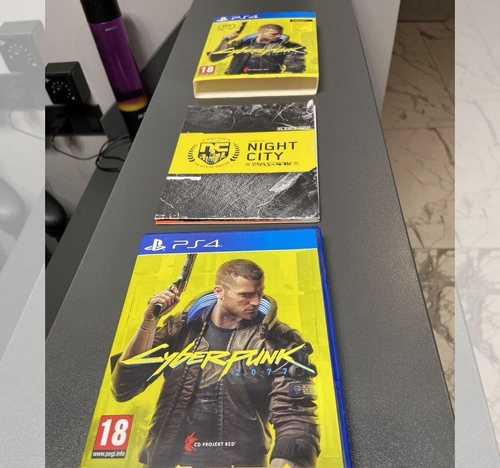 Диски на ps4 киберпанк