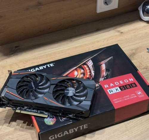 Видеокарта gigabyte AMD Radeon RX 580 gaming 8GB