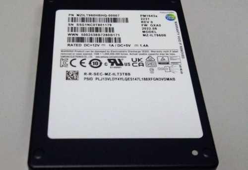 Samsung PM1643a/PM 1643 a 960Gb