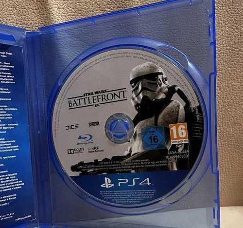 Star wars battlefront ps4 и ps5 без обложки