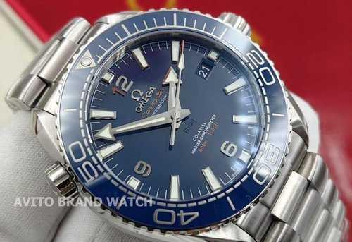 Часы Omega seamaster planet ocean 600m blue dial