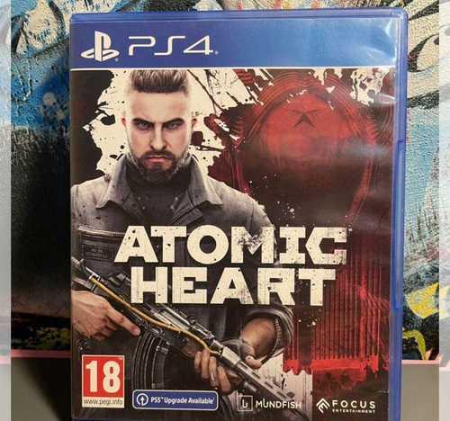 Atomic heart ps4 диск