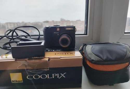 Компактный фотоаппарат nikon Coolpix P5100
