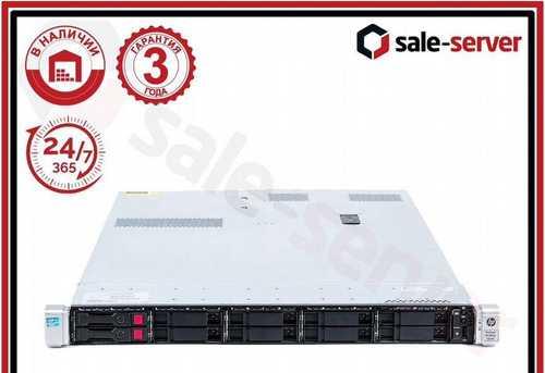 Сервер HP DL360p Gen8 10SFF 2x E5-2660 v2 96GB