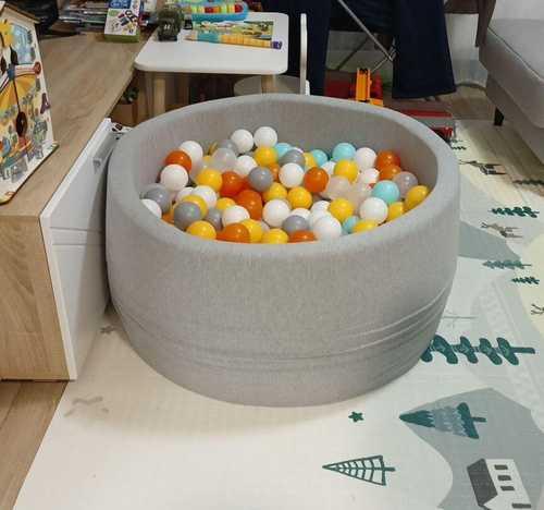 Сухой бассейн с шариками для детей