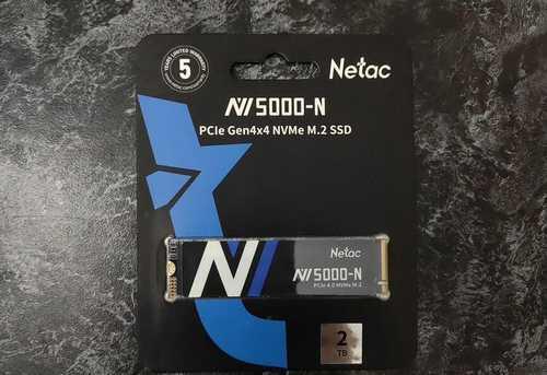 Новый SSD Netac 2Tb Pcie 4.0 Гарантия