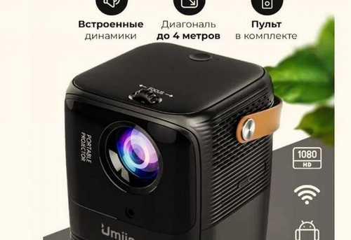 Портативный проектор Umiio Projector A008 черный