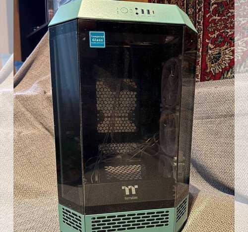 Корпус Thermaltake The Tower 300 Turquoise