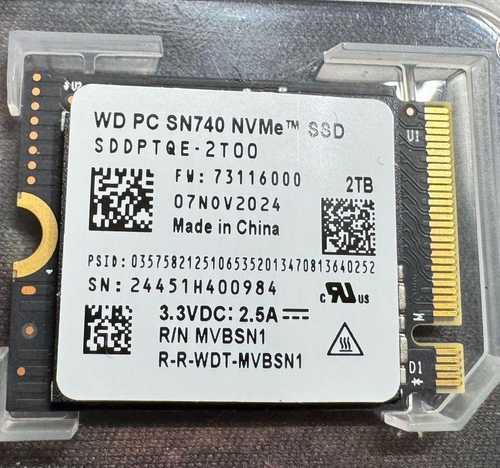 Ssd m2 2230 2tb