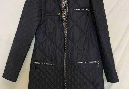 Женское пальто черное 44 р. Бренд "Just Cavalli"