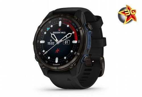 Часы Garmin Descent Mk3i 43мм Carbon Grey 010-0275