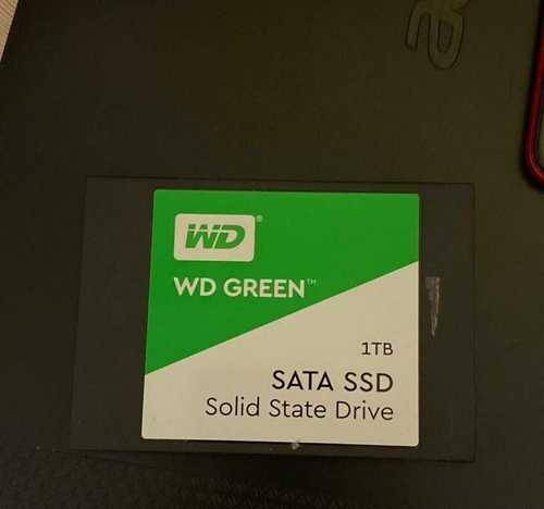 WD Green 1TB SSD 2.5 новьё