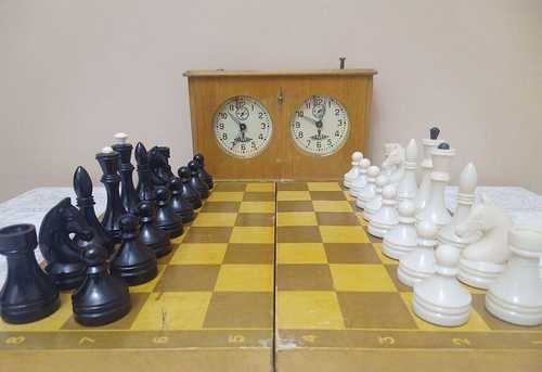 Шахматы СССР большие турнирные карболит, редкие