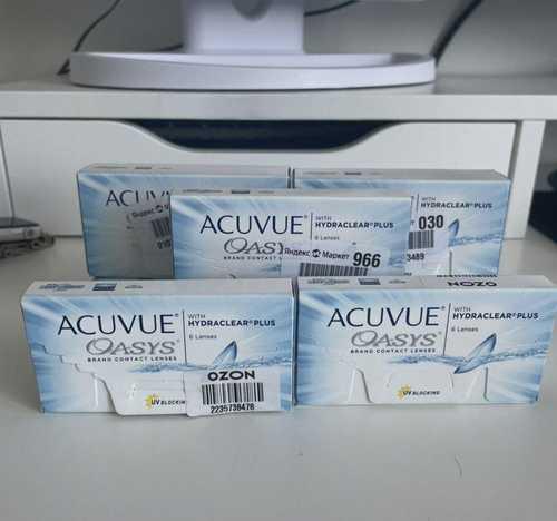 Контактные линзы Acuvue oasys - R 8,4, D -6,5