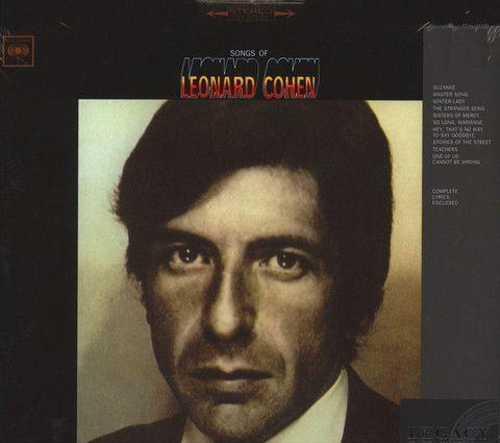 Виниловая пластинка Sony Leonard Cohen Songs Of Le