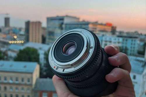 Объектив Samyang 14 mm T 3.1 EF