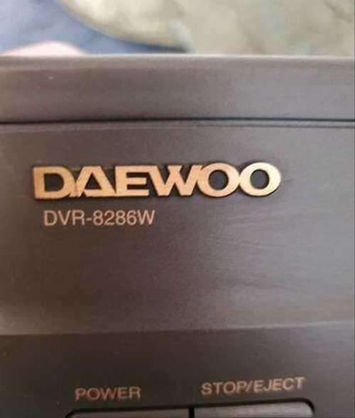 Видеомагнитофон Daewoo DVR-8286W пишущий