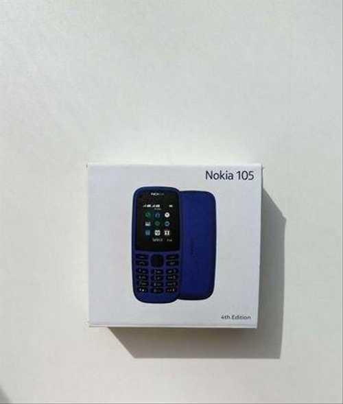 Телефон кнопочный Nokia 105 2 sim