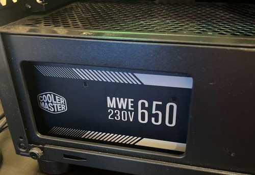 Блок питания на 650w CoolerMaster