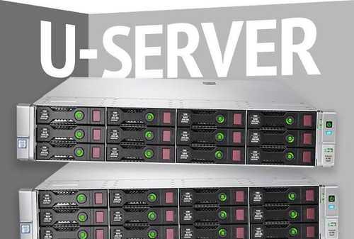 Сервер HP DL380 Gen9 12LFF+2SFF 2*2667v4 128Gb P84