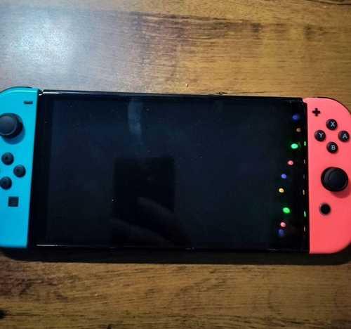 Nintendo switch oled прошитая 128гб(есть пару игр)