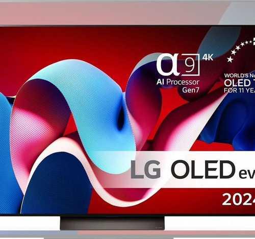 Телевизор LG oled65C4RLA рст