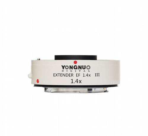 Телеконвертер Yongnuo Extender EF 1.4x III