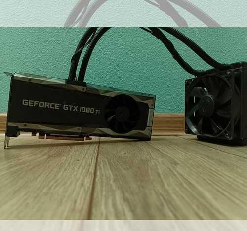 Видеокарта gtx 1080ti 11gb evga SC2 hybrid gaming