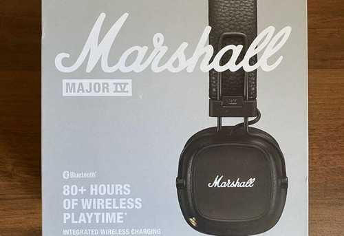 Новые наушники Marshall major 4 bluetooth, черный