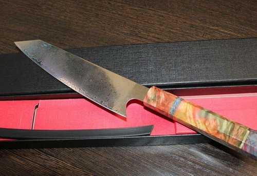 Нож киритцуке из дамасской стали