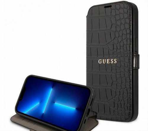 Чехол-книжка CG Mobile Guess PU Croco with metal l