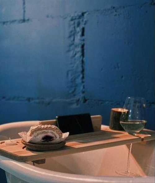 Полка-столик в ванную