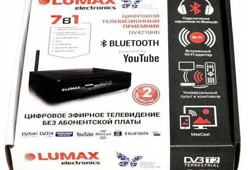 TV-приставка Lumax DV4210HD (тв-тюнер) +YouTube