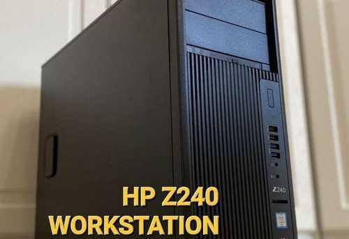 HP Z240 workstation i7-7700/16/256ssd