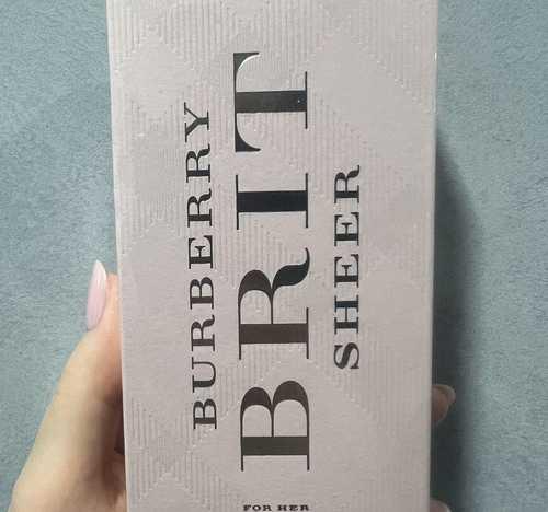 Туалетная вода burberry brit sheer