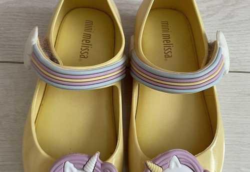 Туфли Mini melissa 24