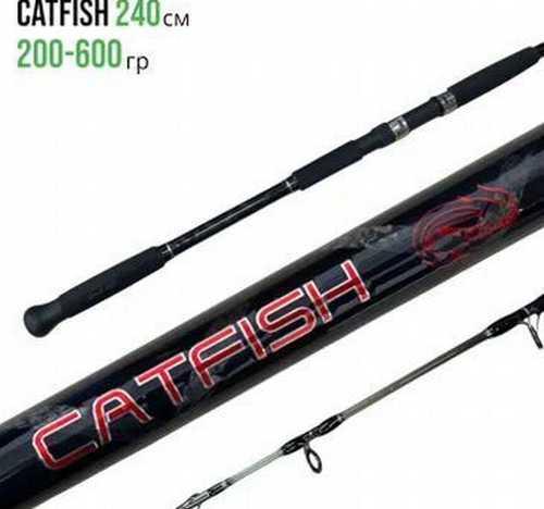 Удилище силовое Kaida CAT fish тест200-600гр,2.4м