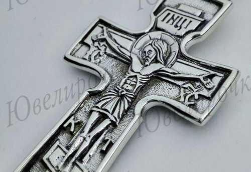 Серебряный крест православный