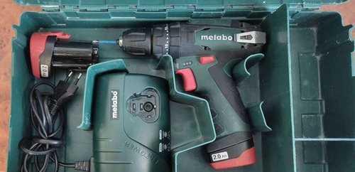 Шуруповерт metabo power Max sb basic