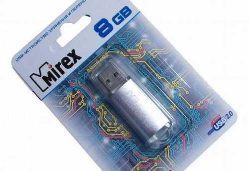 USB флешка Флешка 8 гб Mirex Unit Silver