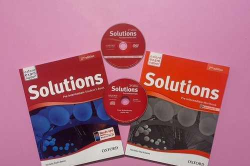 Solutions pre-intermediate 2-ое издание, новые