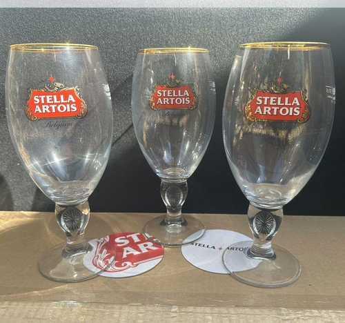 Бокалы stella artois, стелла 0,5