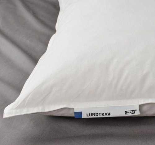 Подушка IKEA, пух/перо, lundtrav